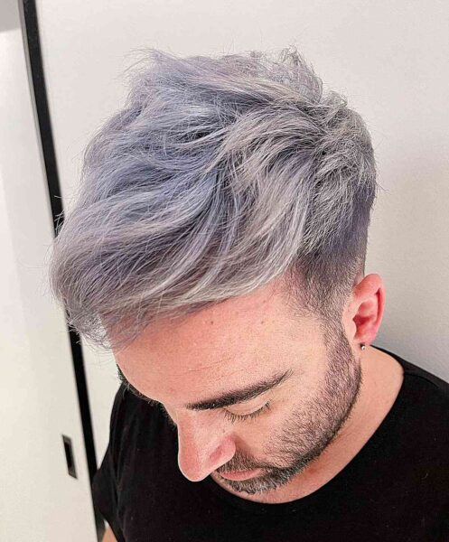 Hair Color for Men: 39 Examples Ranging from Vivids to Natural Hues