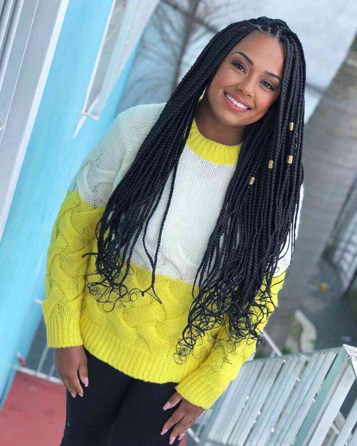 40 Long Box Braids Braiders Say Are Trending Right Now