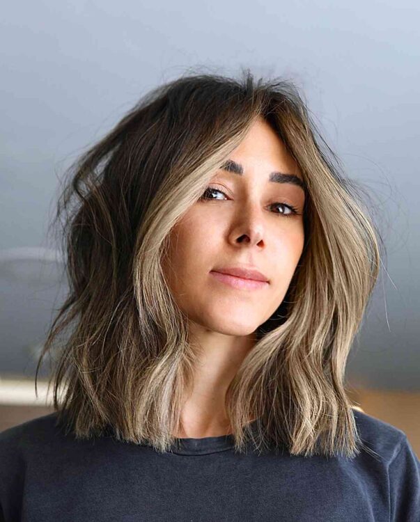 54 Trendiest Long Blunt Bob Haircuts for a Sleek New Blunt Lob