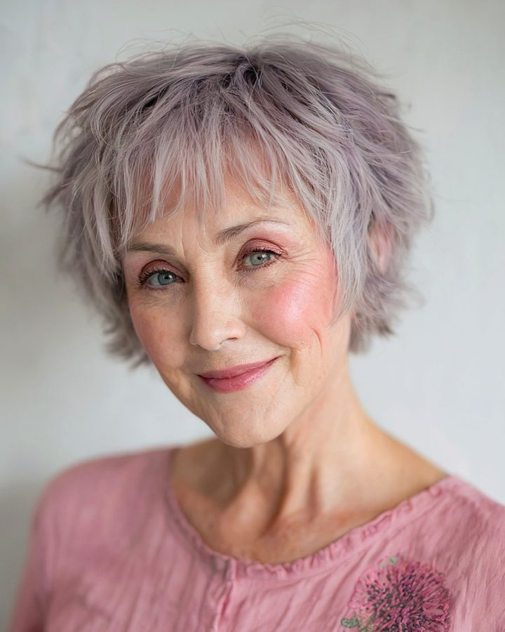 51 Incredible Short "Choppy" Haircuts for Women Over 60
