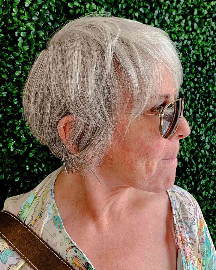 25 Choppy Pixie Cuts for Women Over 70 - Kappers Magazine