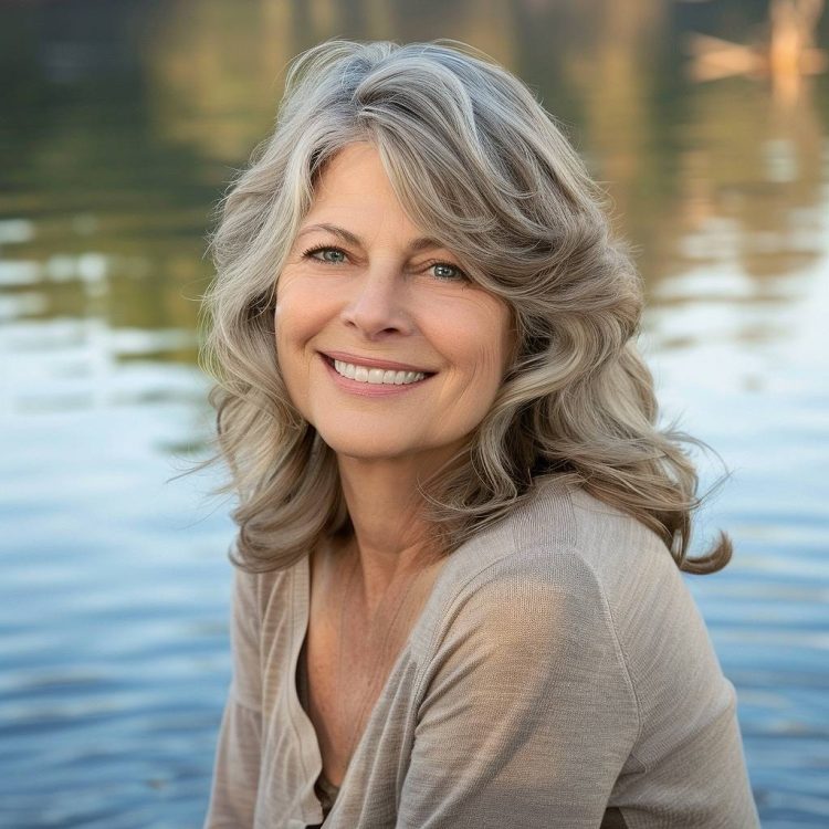 15+ Flattering Medium Shaggy Haircuts for Older Women in 2025