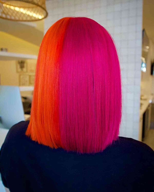 You've Seen The Split-Dye Hair Trend, Right? If Not - Here Are 26 ...