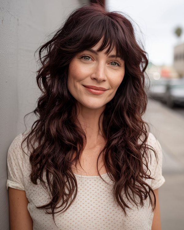 52 Trendy Wolf Cuts for Women Over 40 That Dont Try Too Hard