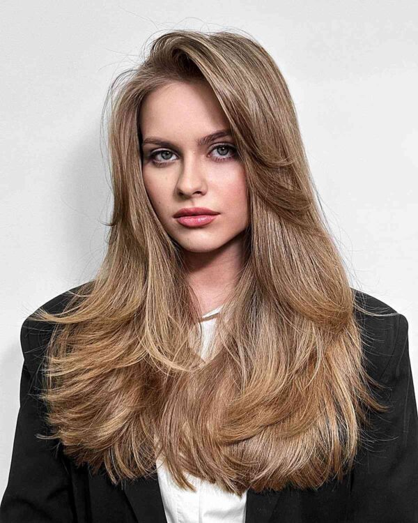 61 Straight Layered Hair Ideas for All Lengths and Textures