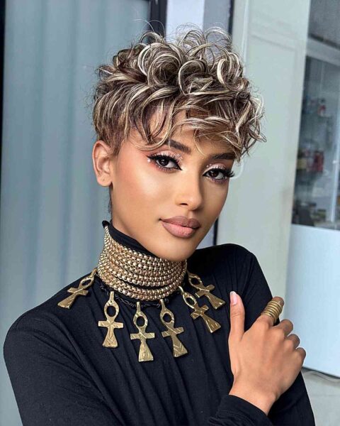 37 Cutest Ways to Get a Pixie Cut with Highlights for a Dimensional Crop