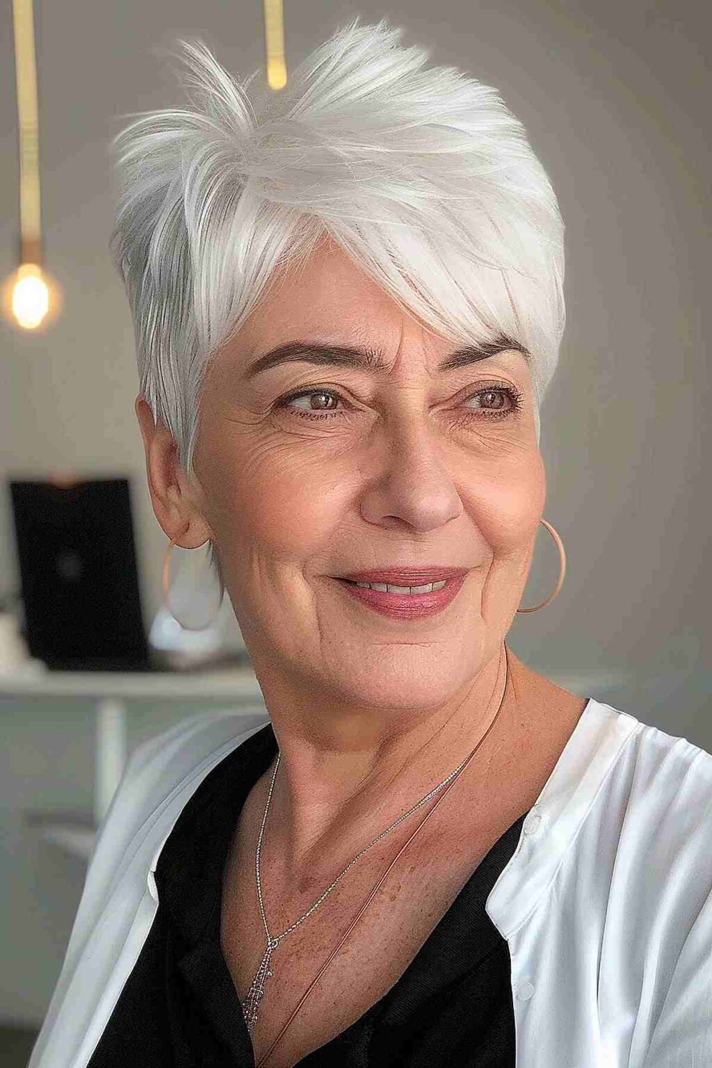 100+ Short Haircuts for Older Women in 2026