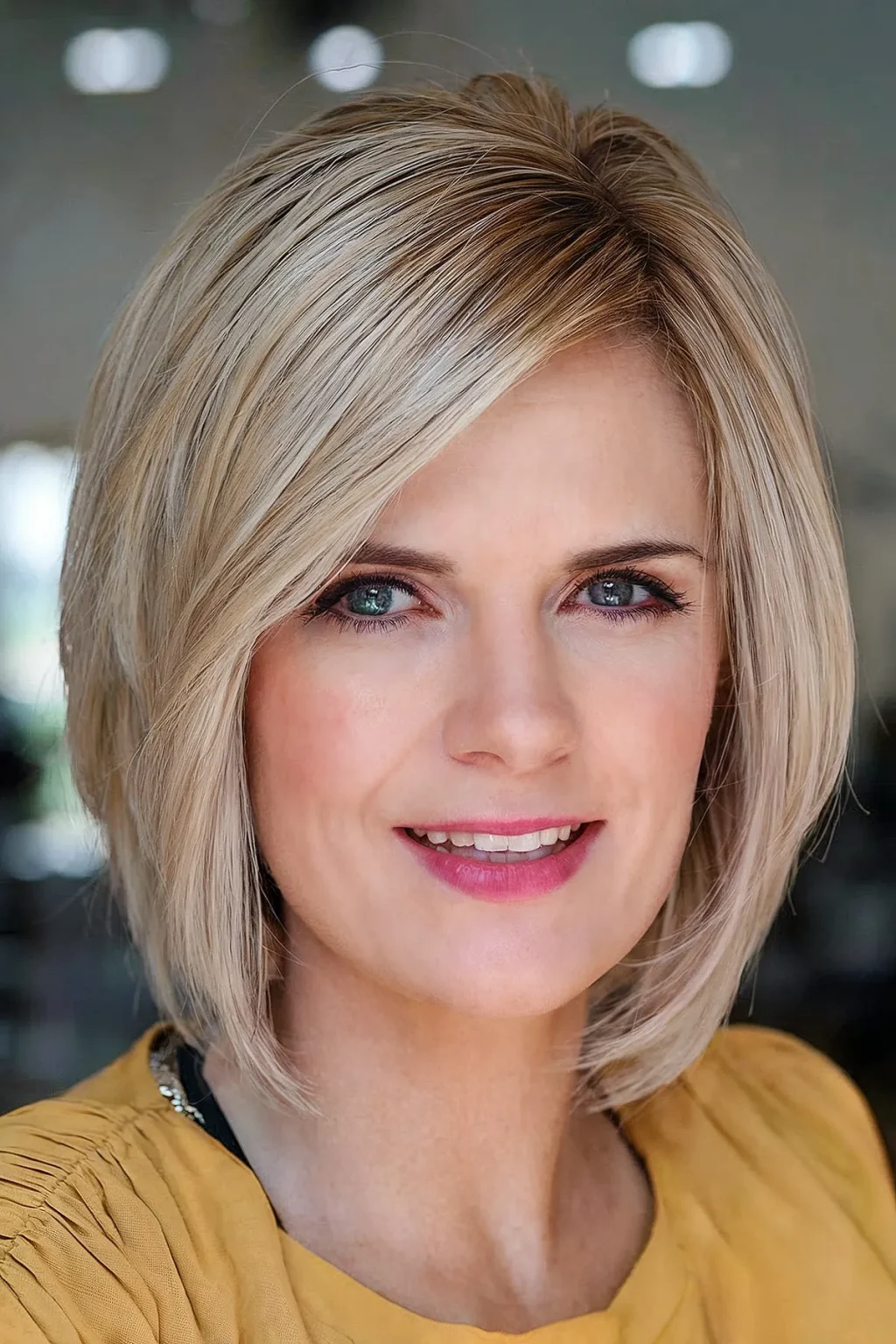 51 Layered Bobs With Bangs To Try This Year