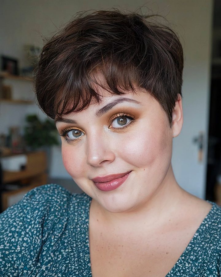 35+ Flattering Pixie Haircuts for Plus-Size Women in 2025