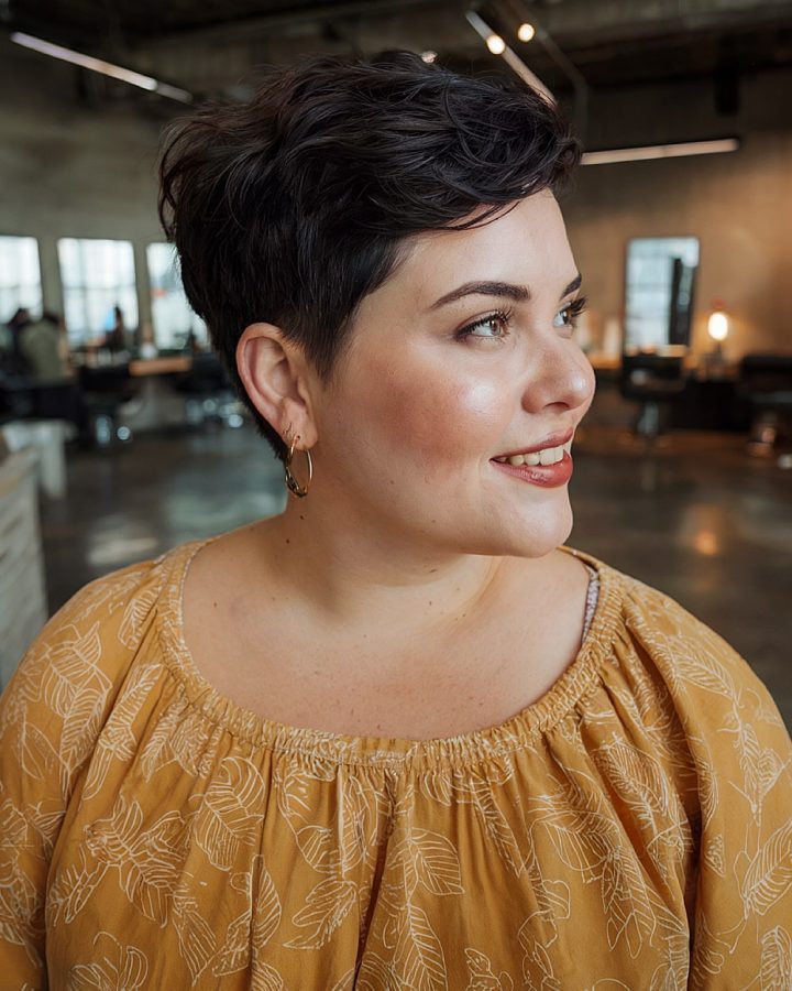 35+ Flattering Pixie Haircuts for Plus-Size Women in 2025
