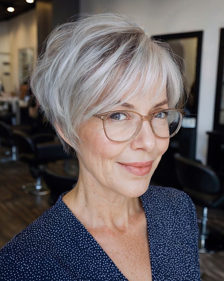 50 Loveliest Pixie Bob Haircuts for Women Over 60 With Style
