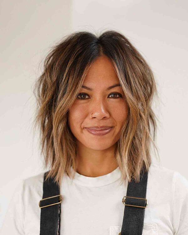 Textured Lob Haircuts Are Trending, Here Are The 51 Coolest Examples