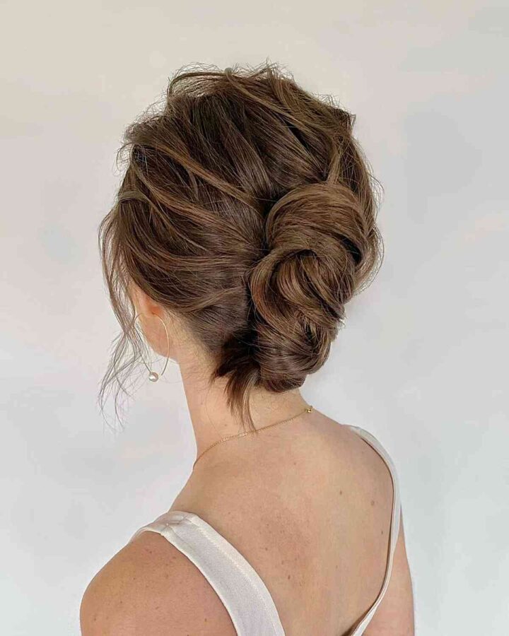 26 Easy & Cute Updos for Medium Hair