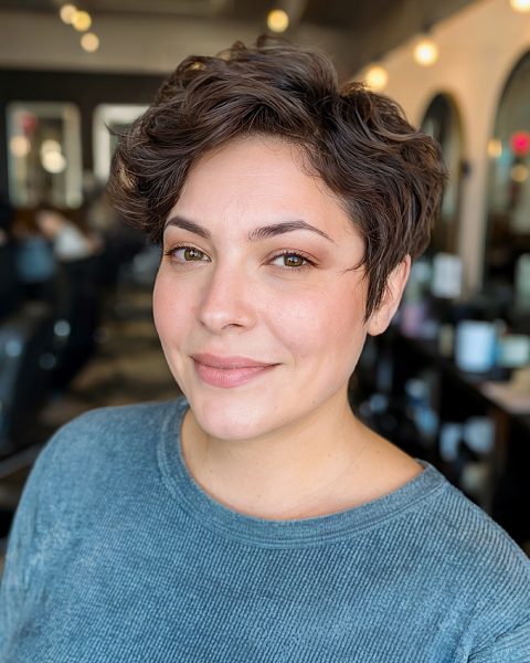 35+ Flattering Pixie Haircuts for Plus-Size Women in 2025