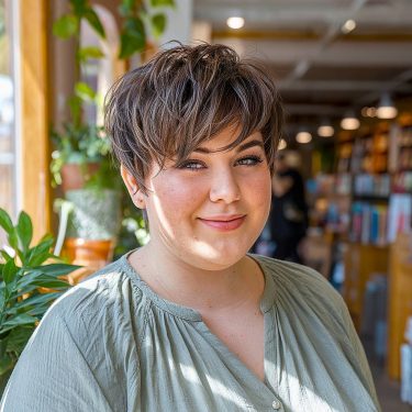 15+ Chic Pixie Cuts That Complement Chubby Faces in 2025