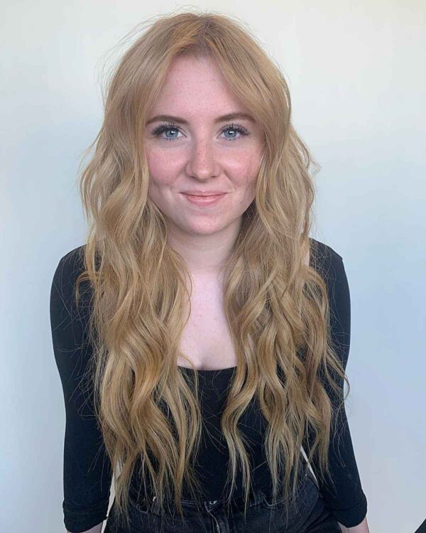25 Slimming Long Layered Haircuts for Women with Full Faces