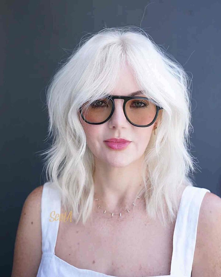 88 Stunning Platinum Blonde Hair Colors That'll Get You Noticed