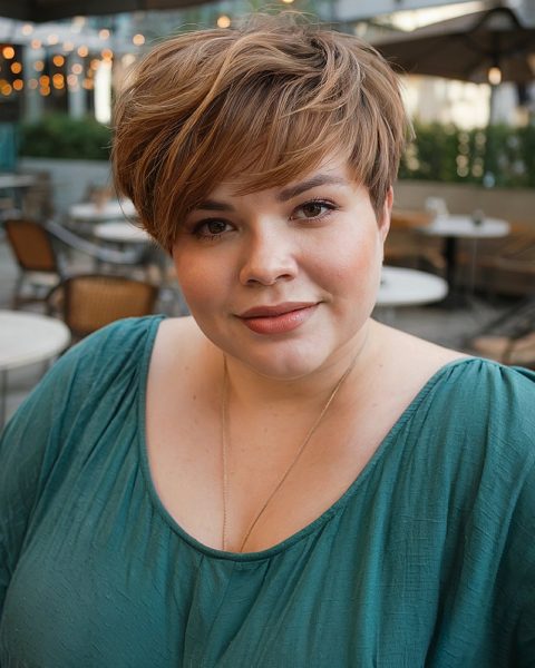 35+ Flattering Pixie Haircuts for Plus-Size Women in 2025