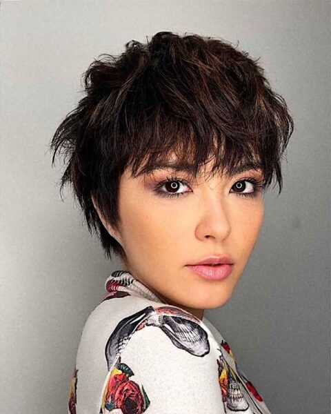 37 Cutest Long Pixie Cuts with Bangs to See Before Your Big Chop