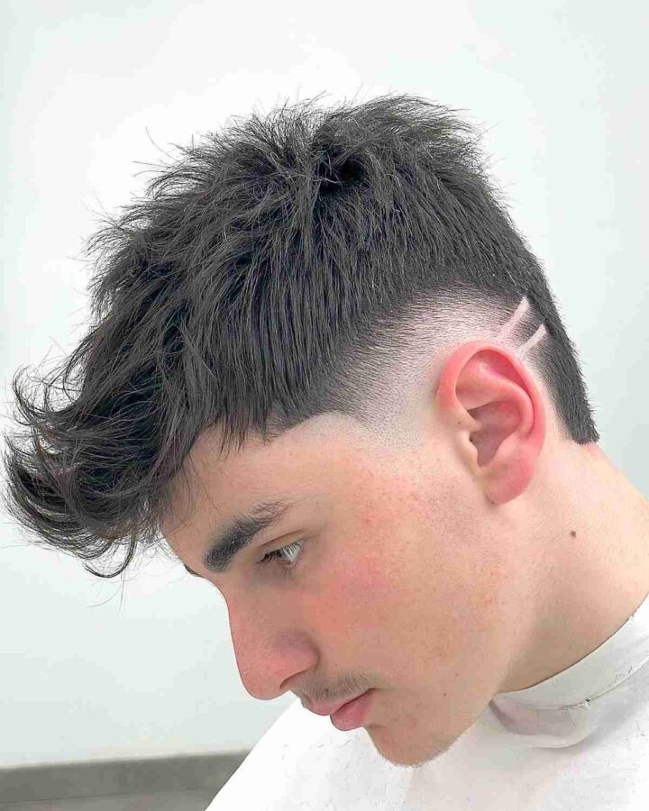25 Mid Burst Fade Haircuts Guys Are Rockin'