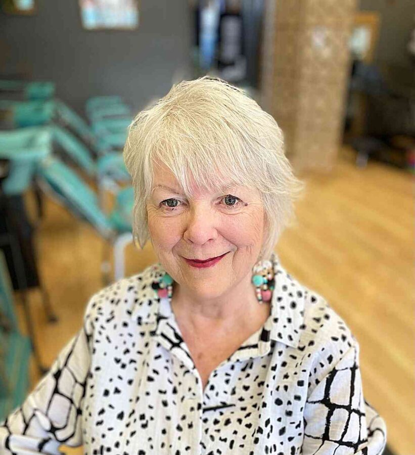 50 Volumizing Short Haircuts for Women Over 60 with Fine Hair