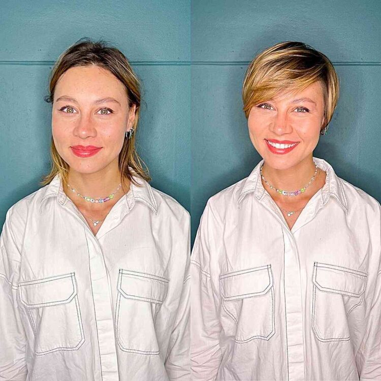 25 Cutest Ways to Get a Pixie Cut with a Side Part
