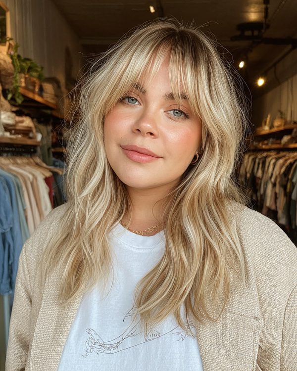 21+ Wispy Bangs Ideas That Flatter Round Faces Beautifully in 2026