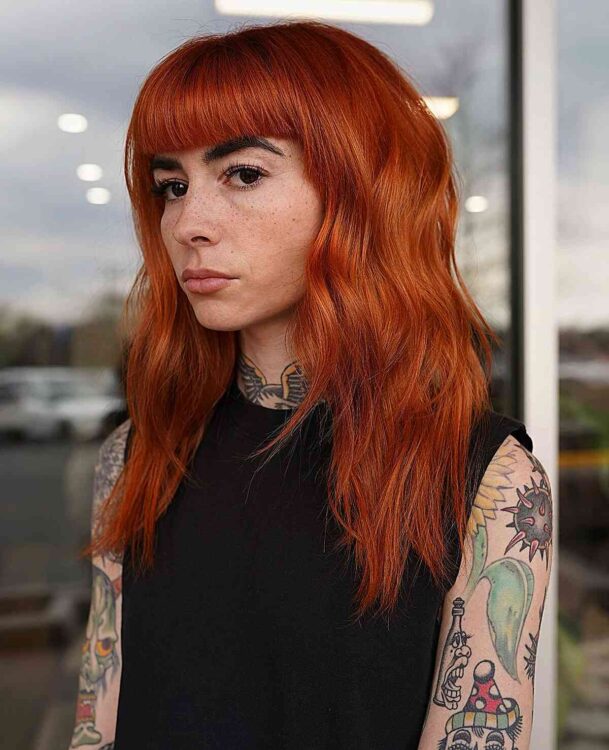 71+ Trendy Copper Hair Color Ideas