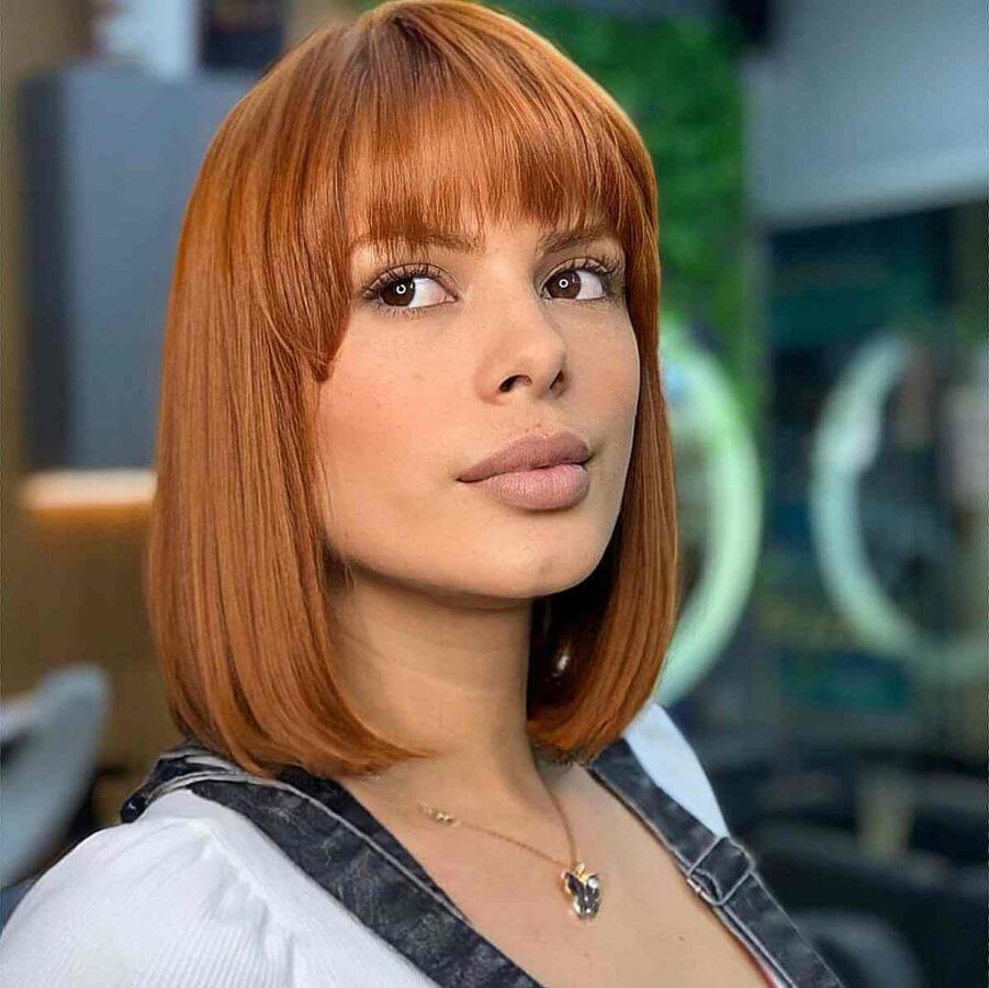 45 Trendiest Long Bob with Bangs + What to Consider Before Getting This