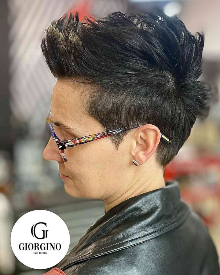 32 of the Boldest Short Spiky Hair Pictures and Ideas for 2024
