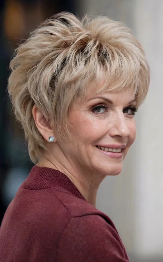 51 Incredible Short "Choppy" Haircuts for Women Over 60