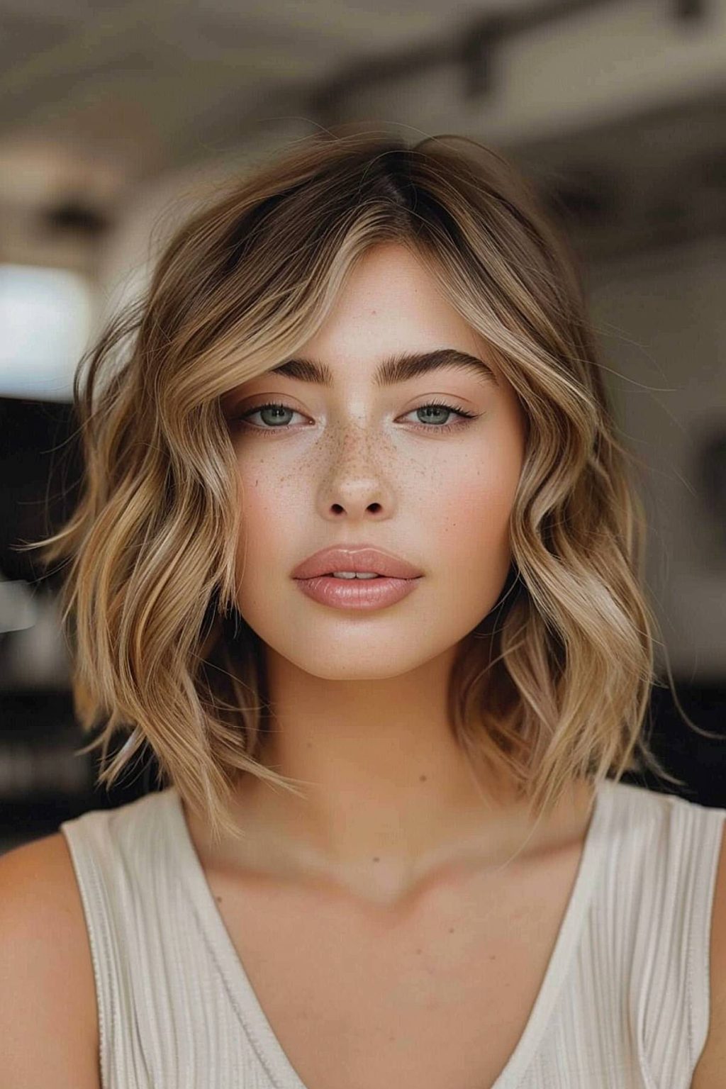 The Ripple Bob Haircut is Taking Over 2025
