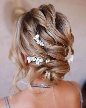 32 Cute & Easy Updos for Short Hair for Special Occasions