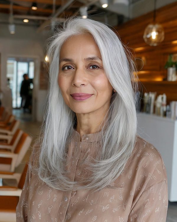 Cómo Llevar el Cabello Blanco Después de los 60 y Verte Radiante Cada ...