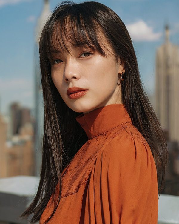 21+ Flattering Wispy Bangs for Big Foreheads to Try in 2026