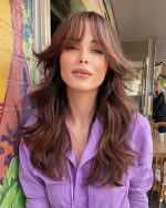 21+ Flattering Wispy Bangs for Big Foreheads to Try in 2026