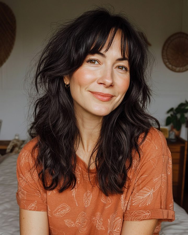 52 Trendy Wolf Cuts for Women Over 40 That Dont Try Too Hard