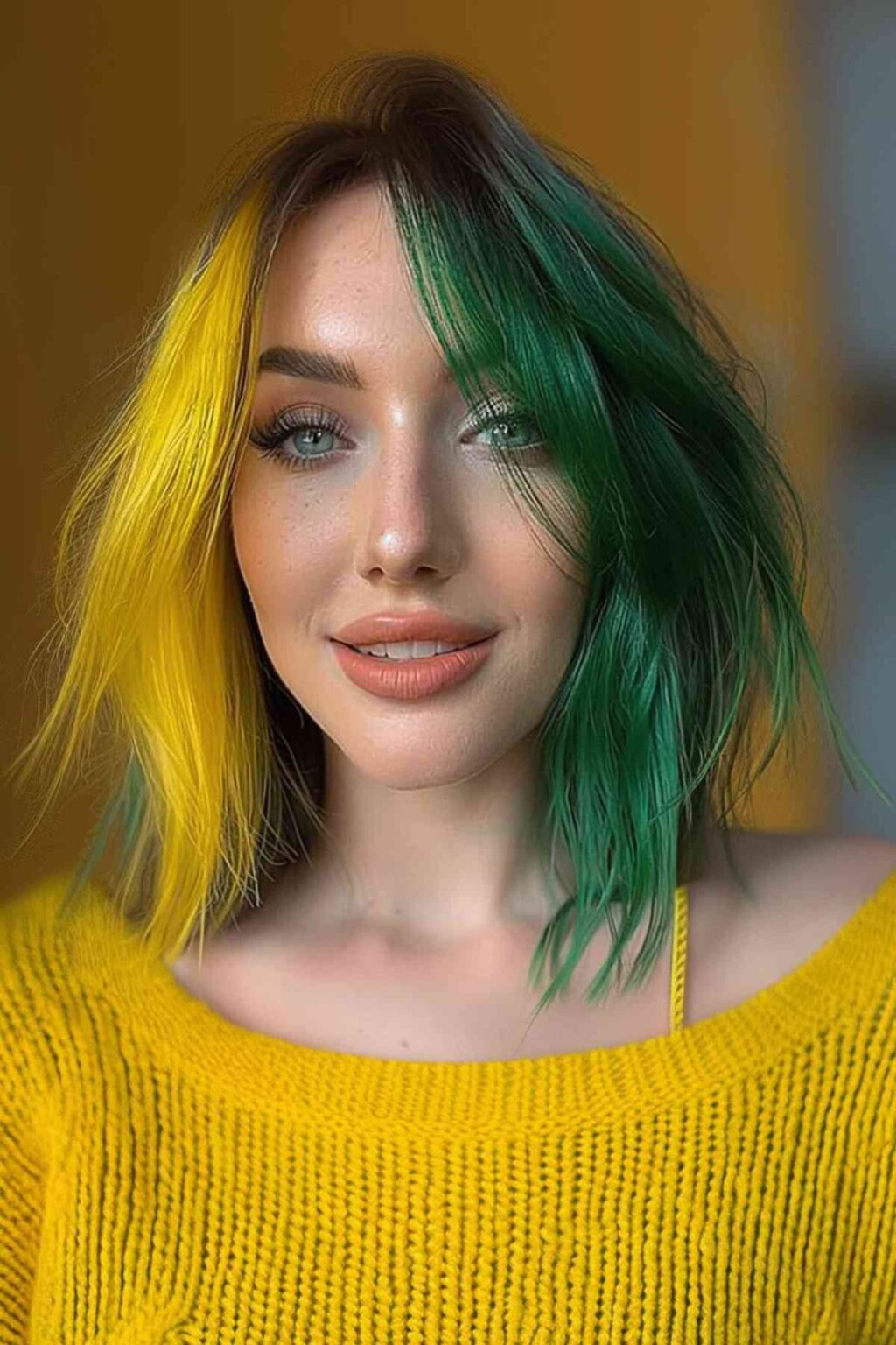 You've Seen The Split-Dye Hair Trend, Right? If Not - Here Are 26 ...